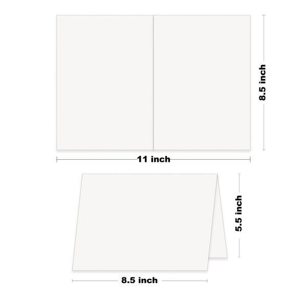 Bulk Blank A9 Folded note cards for DIY Invitations and cards ...