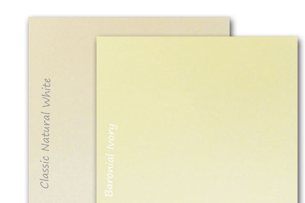 Premium Ivory Card Stock for DIY invitations, programs and menus ...