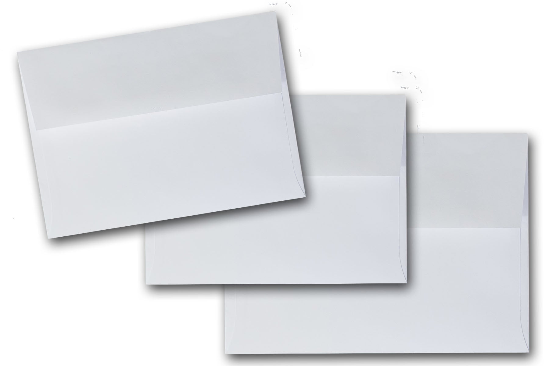White and Ivory A2 Envelopes for thank you notes and invites - CutCardStock