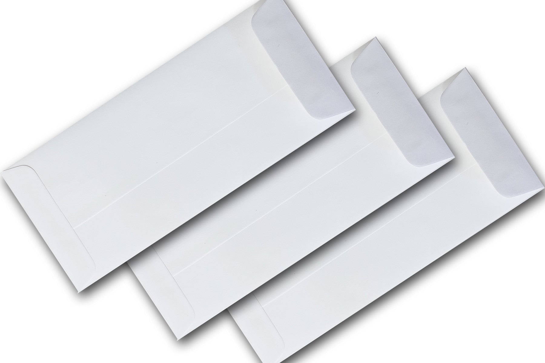 white envelopes sizes