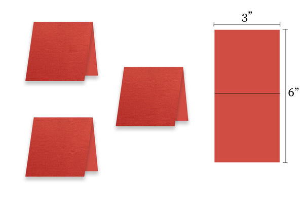 Blank Folded mini cards for holiday gift tags, florist notes, and more ...
