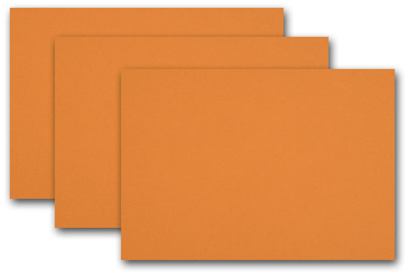 Orange Card Stock for autumn paper crafting - CutCardStock