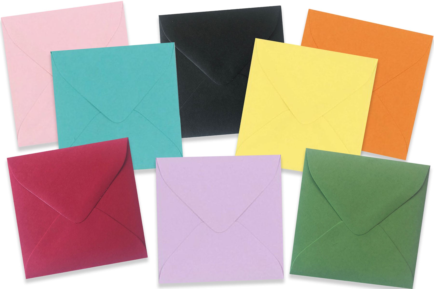 Mini Colored Printable Envelopes