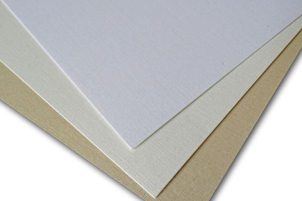 Classic Linen White Pearl Card Stock for Elegant DIY Invitations ...