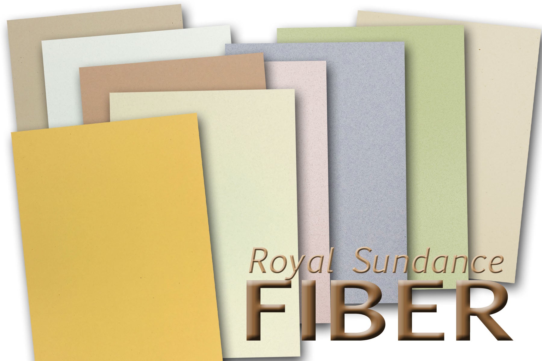 Exclusive FIBER paper for printed brochures, flyers and letterhead ...