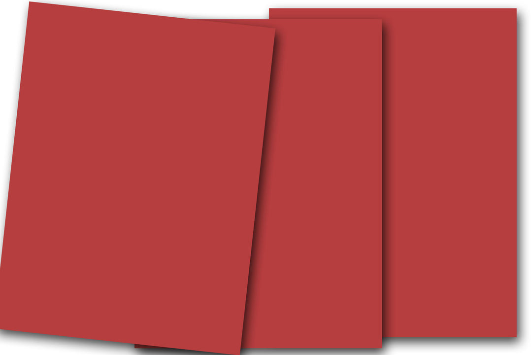Red Card Stock - CutCardStock