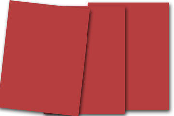 Red Card Stock - CutCardStock