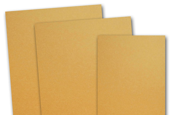 Shimmery Metallic Gold Card Stock for Holiday Cards and DIY Invites ...