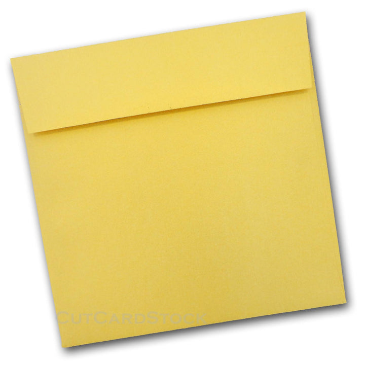 Unique SQUARE Envelopes - 5.5 Inch Square - CutCardStock
