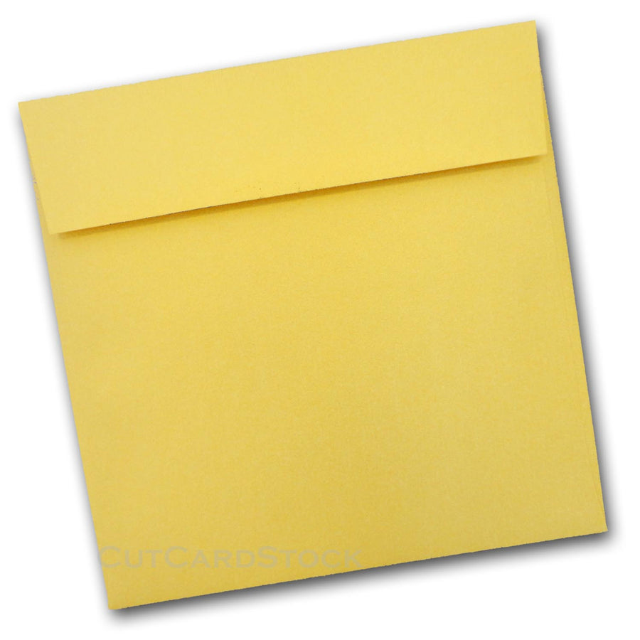 Unique SQUARE Envelopes - 5.5 Inch Square - CutCardStock
