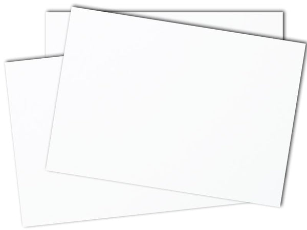 White Discount Card Stock for menus, flyers, DIY invitations and cards ...
